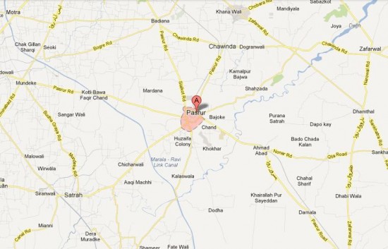 Map Pasrur, Chawinda District Sialkot – Paki Mag