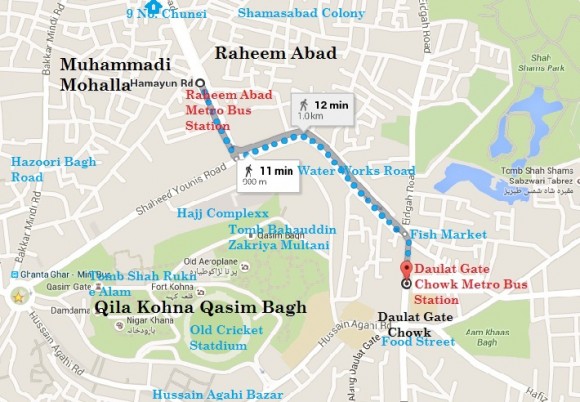 Metro Bus Stations Multan Complete List With Connected Areas – Paki Mag