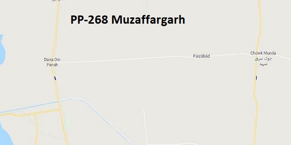 PP 268 Muzaffargarh Election Result 2018 – Candidates and Map – Paki Mag